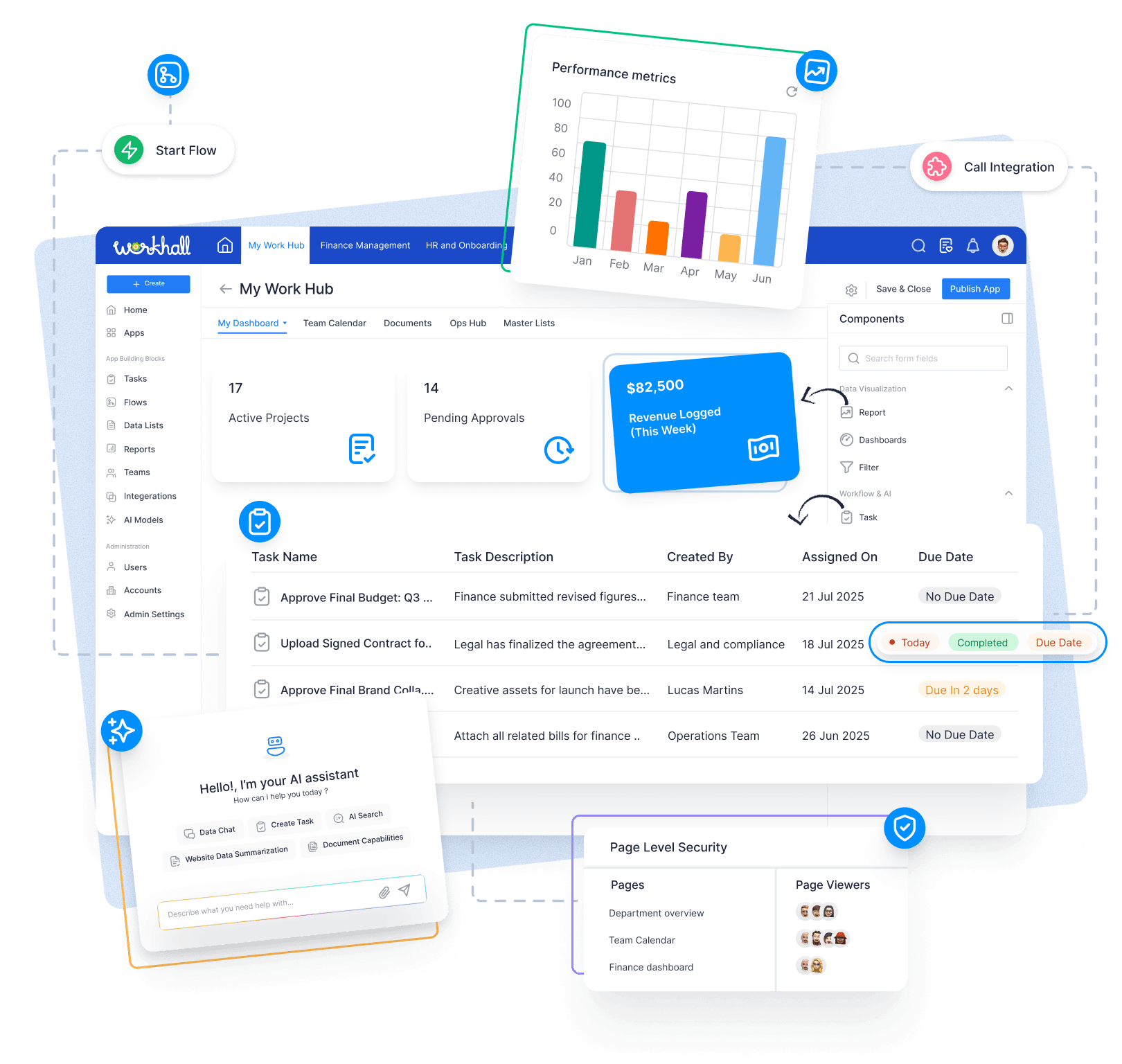 Workhall - One platform, endless apps. Built for your needs.